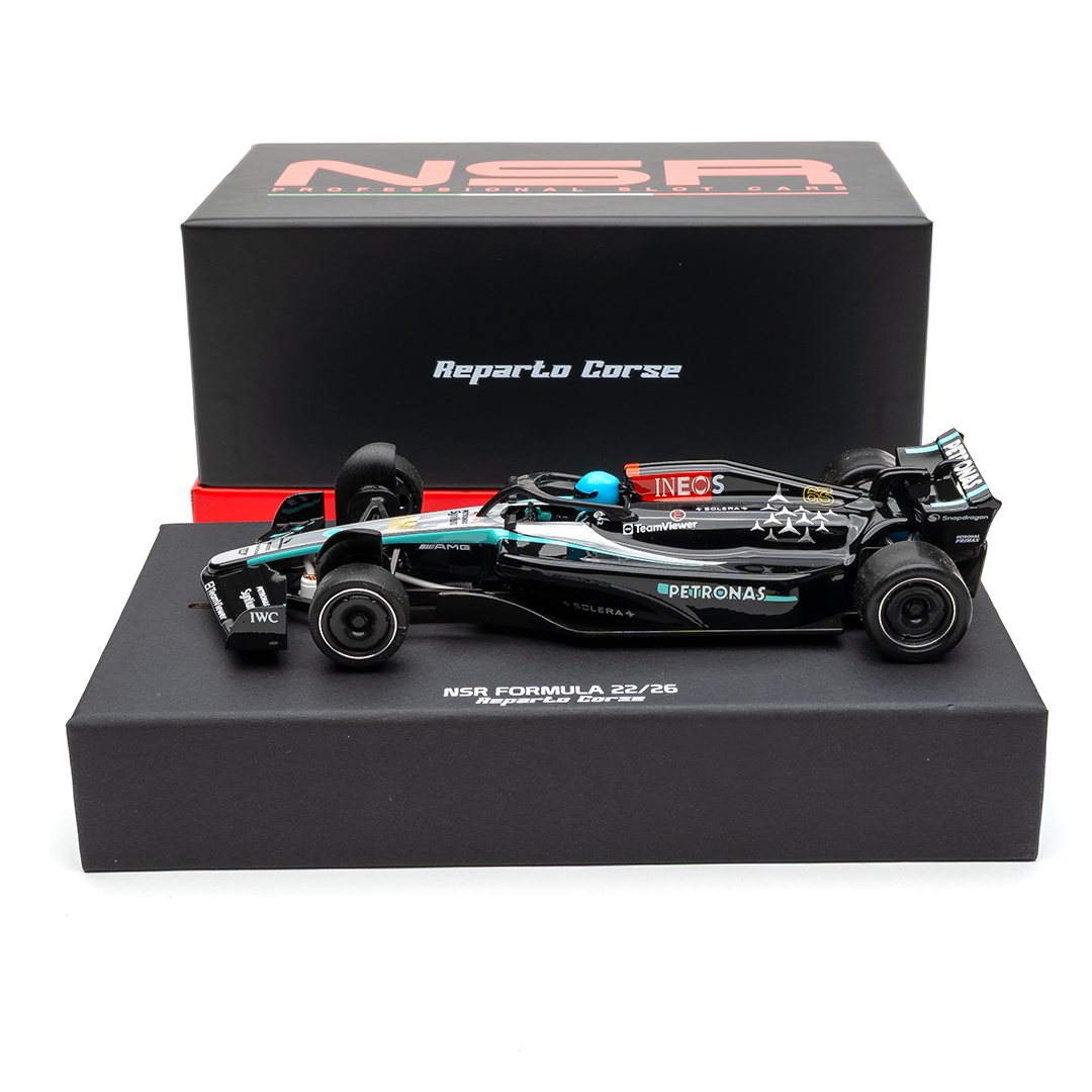 NSR 0508RCW-IL Formula 22/26 Silver arrow No.63 George Russell Livery ...